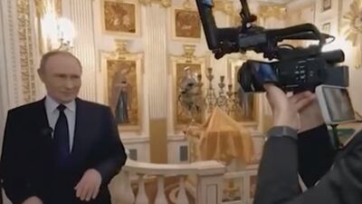 WATCH: Putin Gives a Rare Glimpse Into His Kremlin Apartment