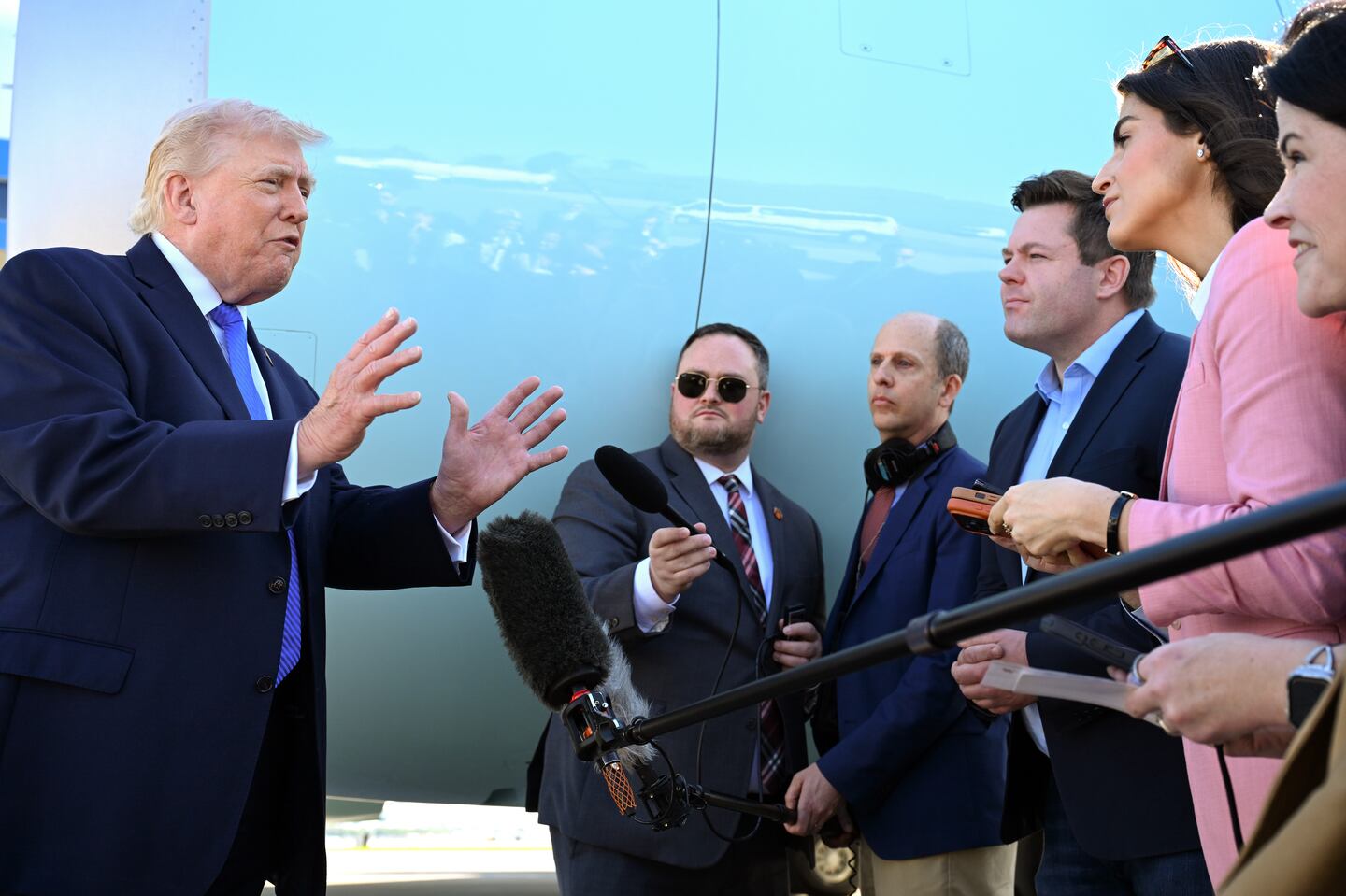 Trump Melts Down at MAGA Reporter and Talks to CNN Instead
