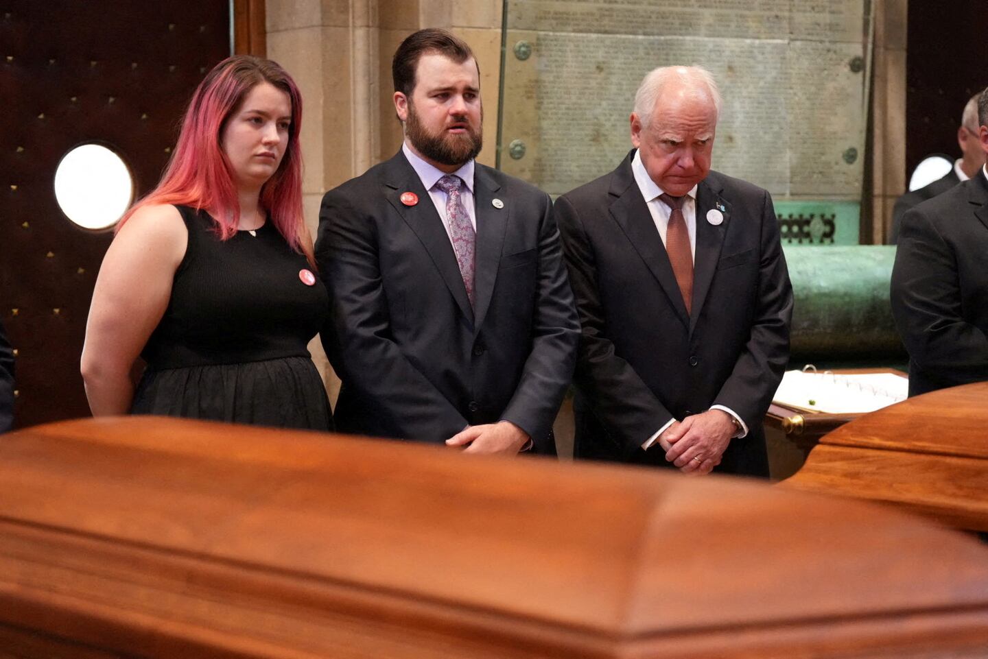 Donald Trump Ignores Funeral Service for Victims of MAGA Madman