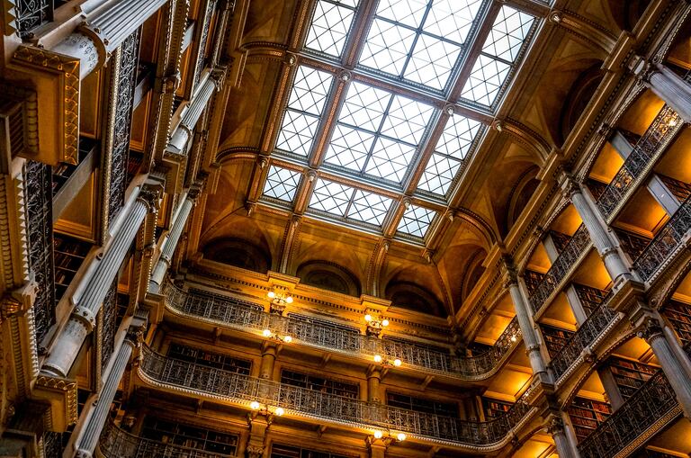 Peabody Library, Baltimore: The World’s Most Beautiful Libraries