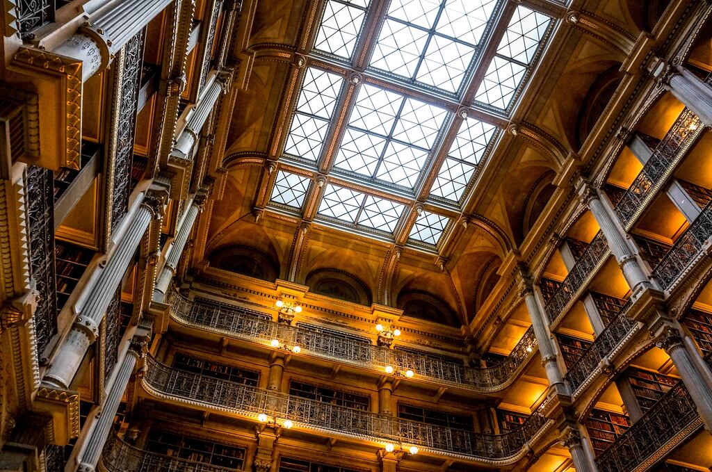 Peabody Library, Baltimore: The World’s Most Beautiful Libraries