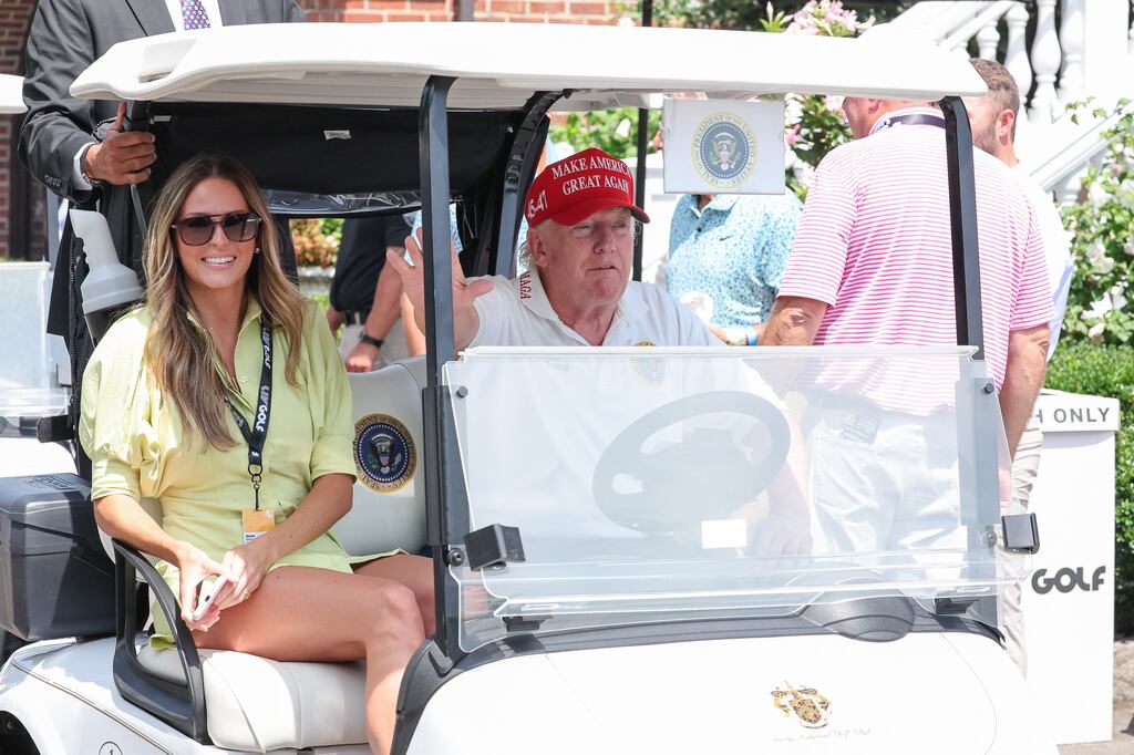 Exploring Trump’s Creepy Female Entourage: ‘They Look Like Melania’