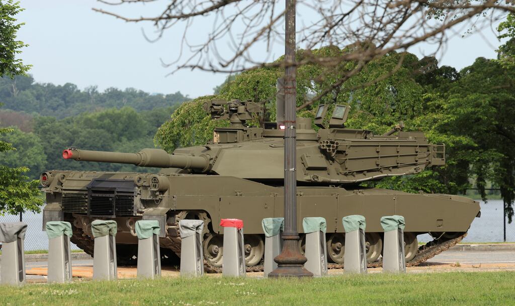 Republicans Flee Questions About the Cost of Trump’s $45M Birthday Tank ...