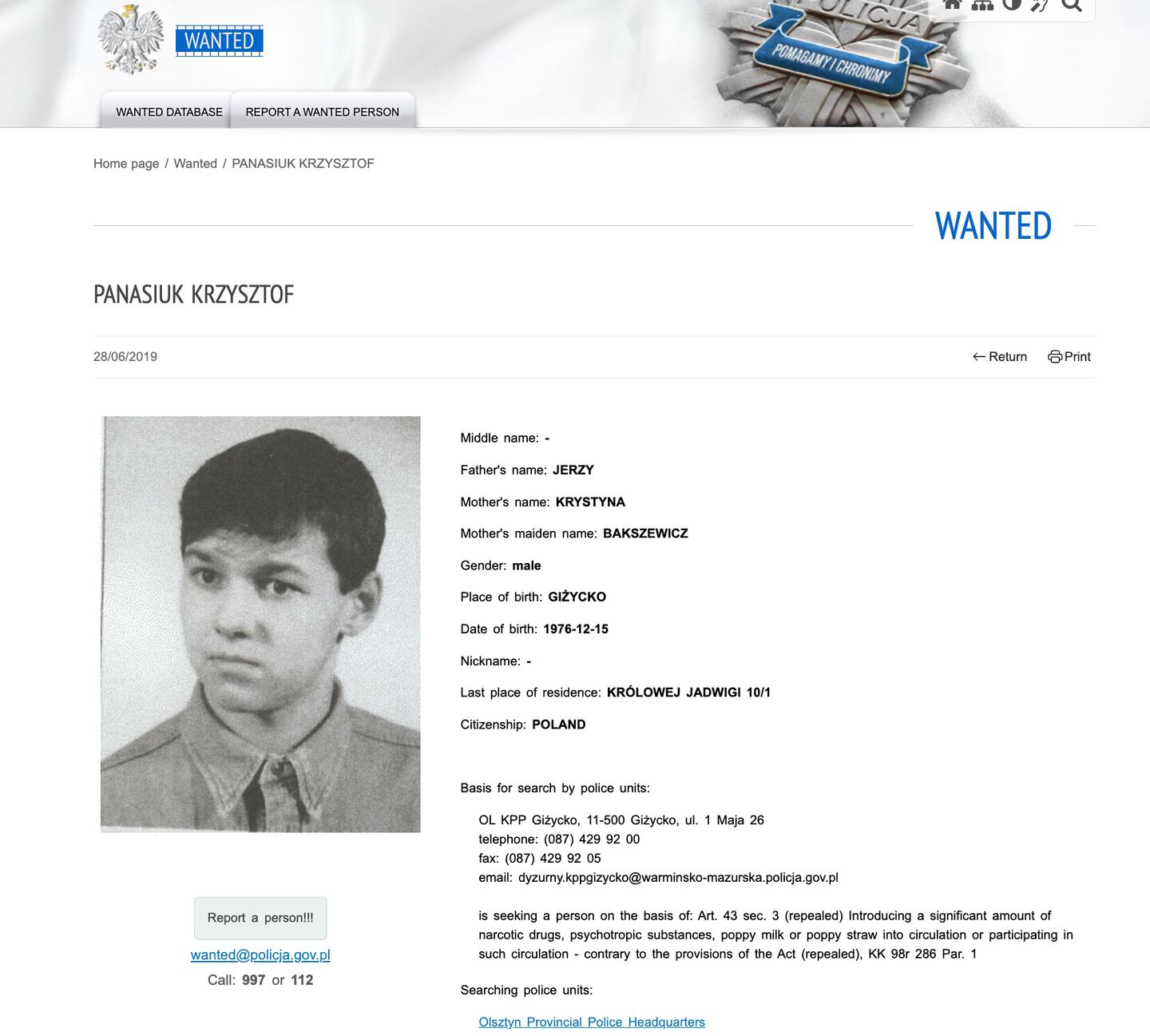 Alleged Interpol-Wanted Polish Drug Lord Arrested by Gregory Bovino ...