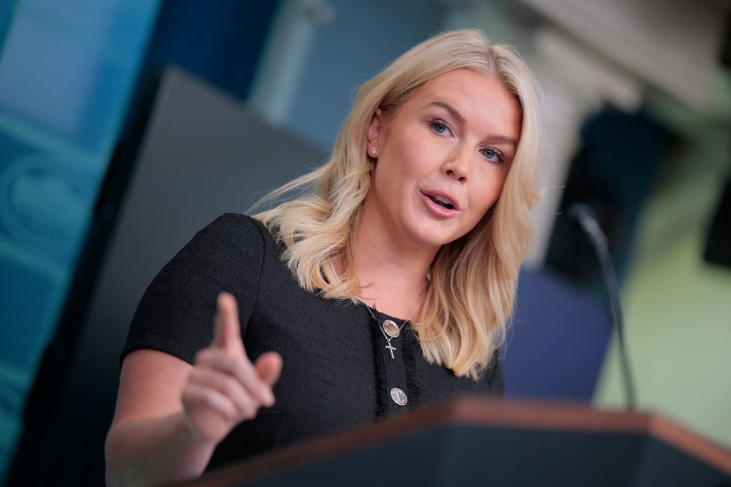 Karoline Leavitt Tries to Sell Donald Trump as a Fitness Guy With ‘MAFA’