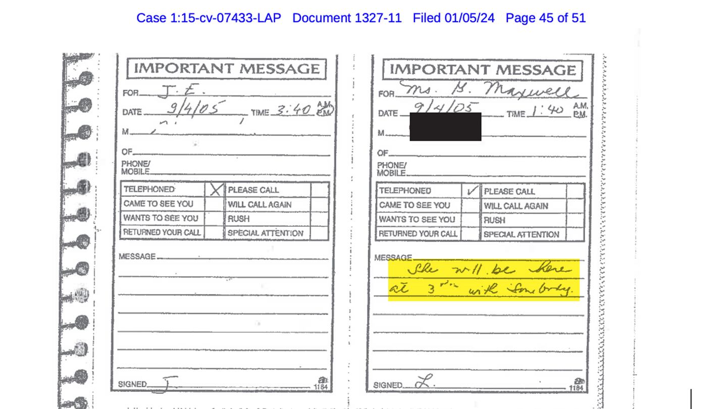 Jeffrey Epstein’s Creepy Phone Logs Show Calls From Harvey Weinstein ...