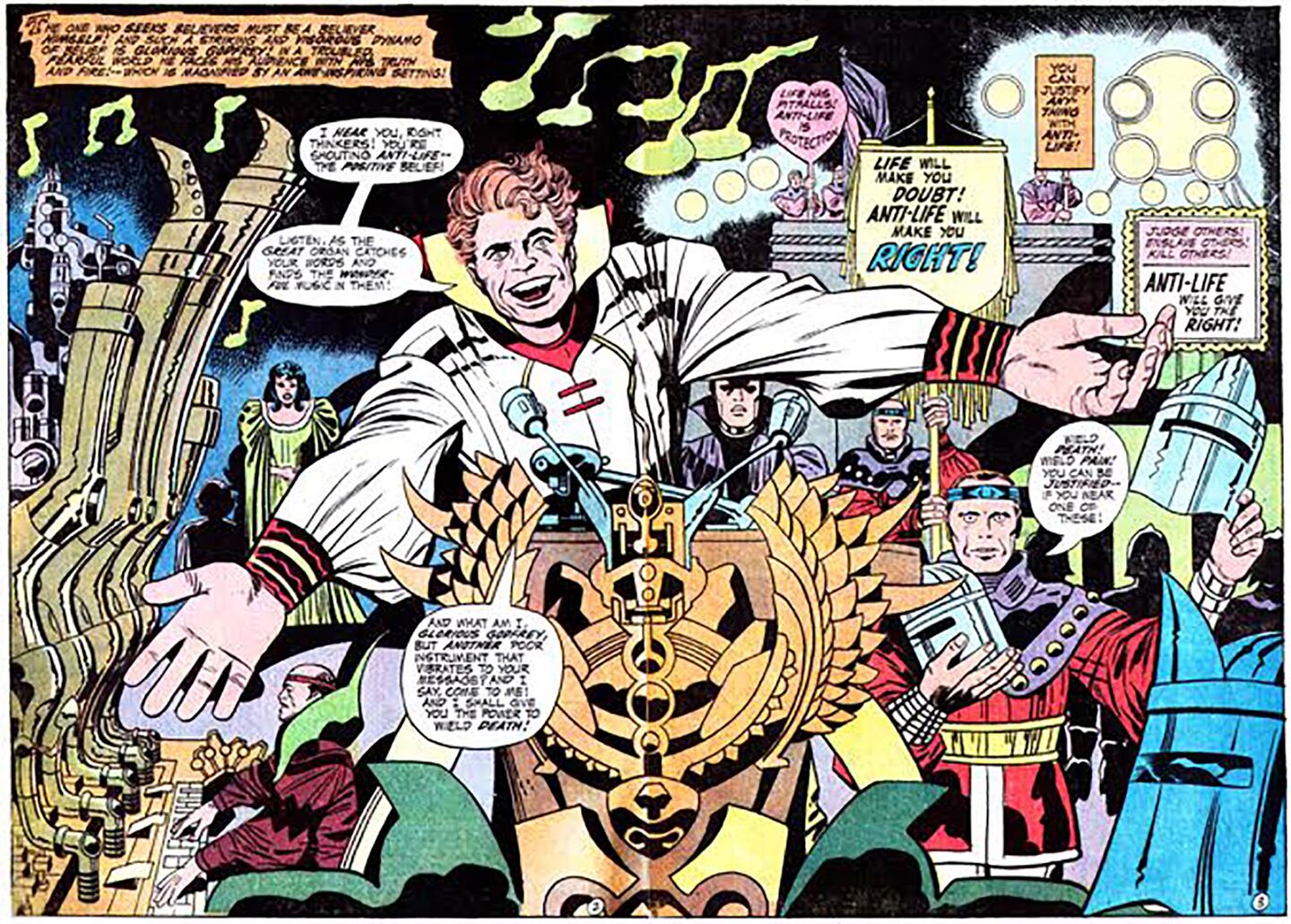 How Jack Kirby and DC Comics Predicted Trump With a Bloviating ...