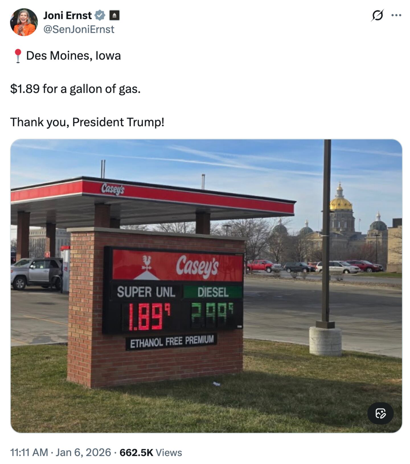 Donald Trump Shrugs Off Gas Price Crisis as Costs Set to Explode