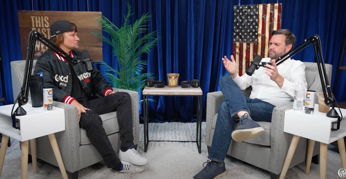 MAGA Podcaster Hits Vance With His Own Epstein Comments in Public Callout