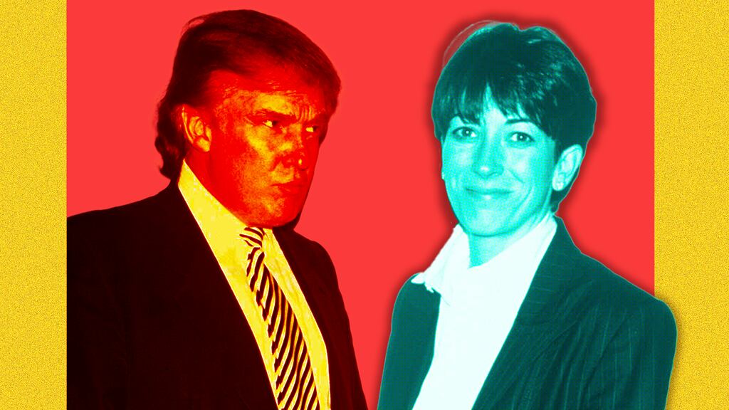 Trump Ridiculed for Claiming He Didn’t Know About Ghislaine Maxwell’s ...