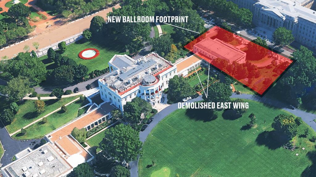 Embarrassing Flaws Emerge in Trump’s New White House Design