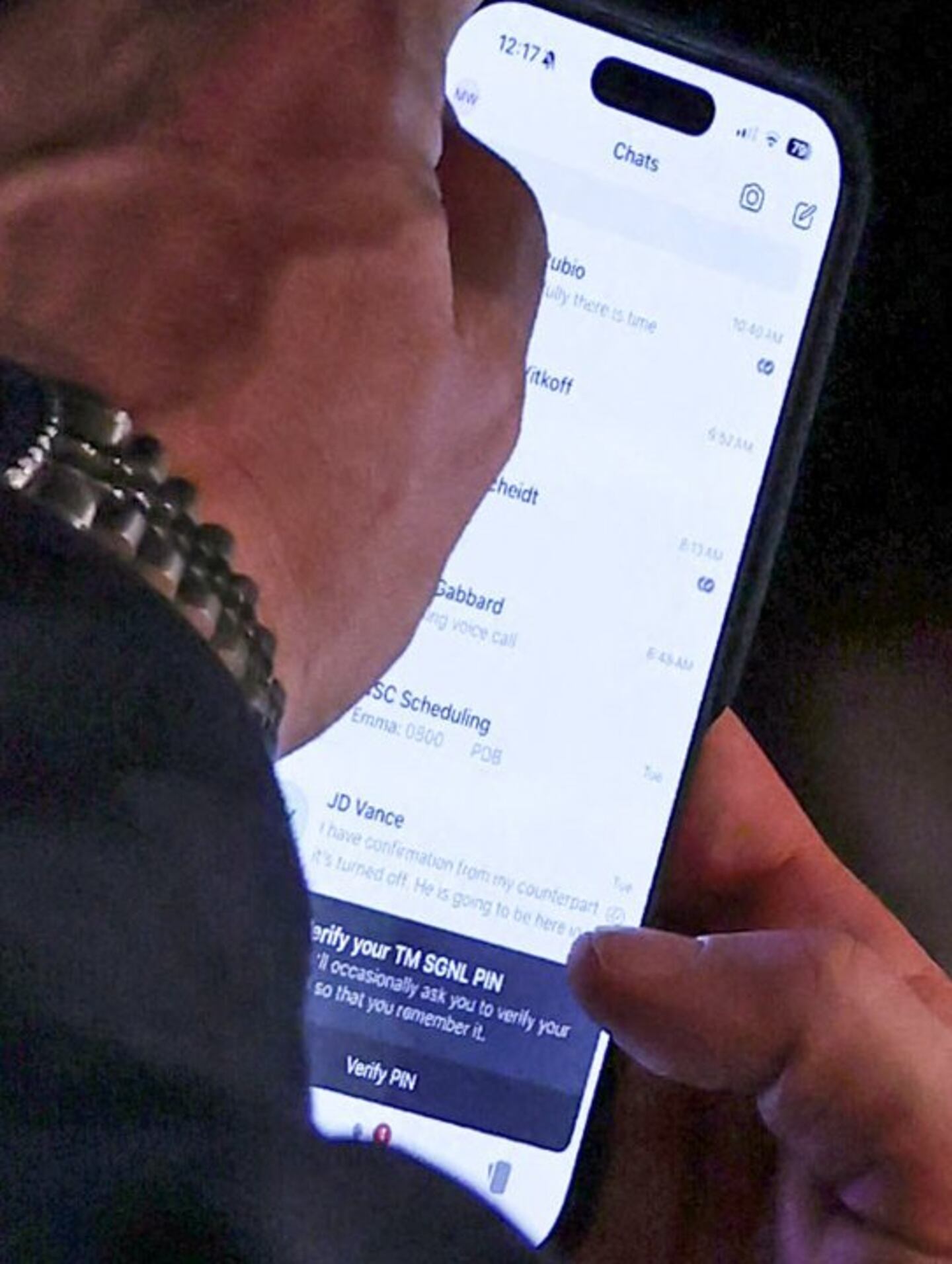 Fired ‘Idiot’ Waltz Leaked One Last Signal Chat with Vance