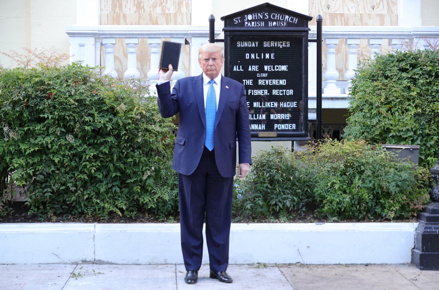 Trump Records Crackpot Voice of God From Real Book of Ezekiel