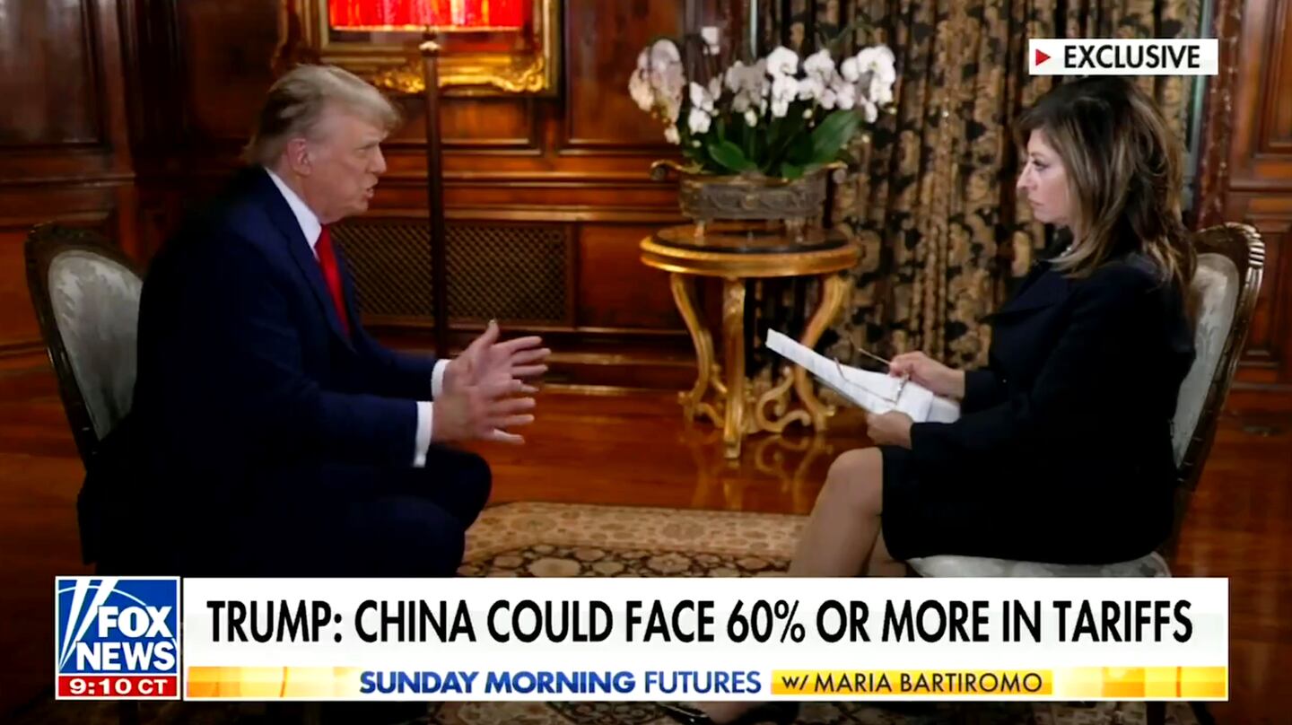 Donald Trump Had to Be Talked Out of Picking Fox Star Maria Bartiromo ...
