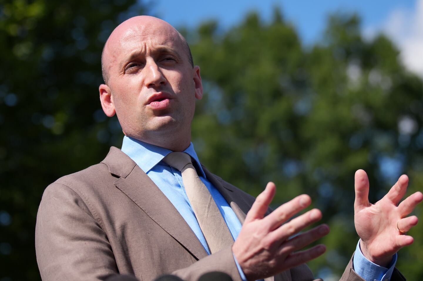 Stephen Miller Melts Down as MAGA Is Blamed for Fire at Judge Diane ...