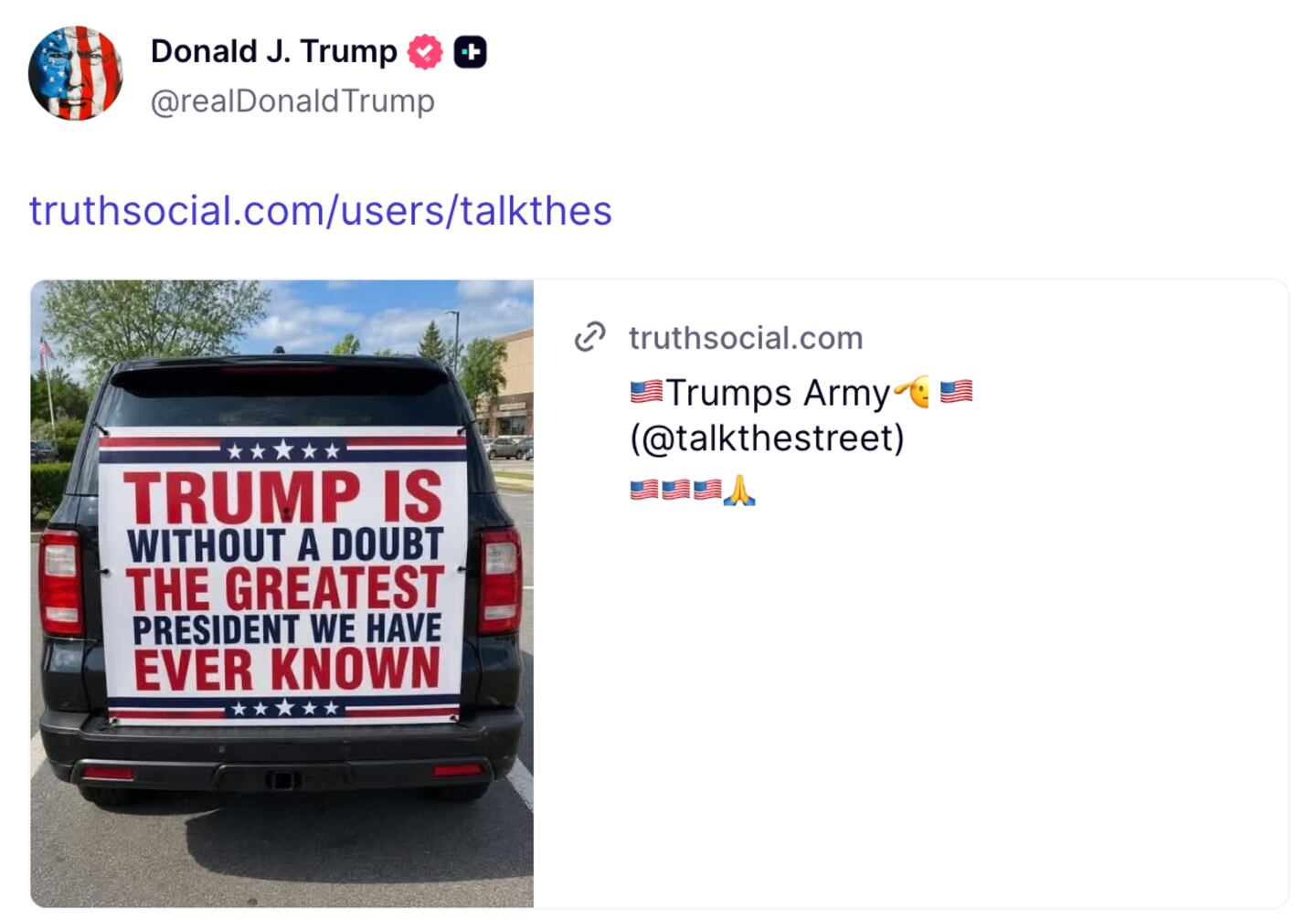 Frantic Donald Trump, 79, Self-Soothes With Deranged Truth Social Blitz