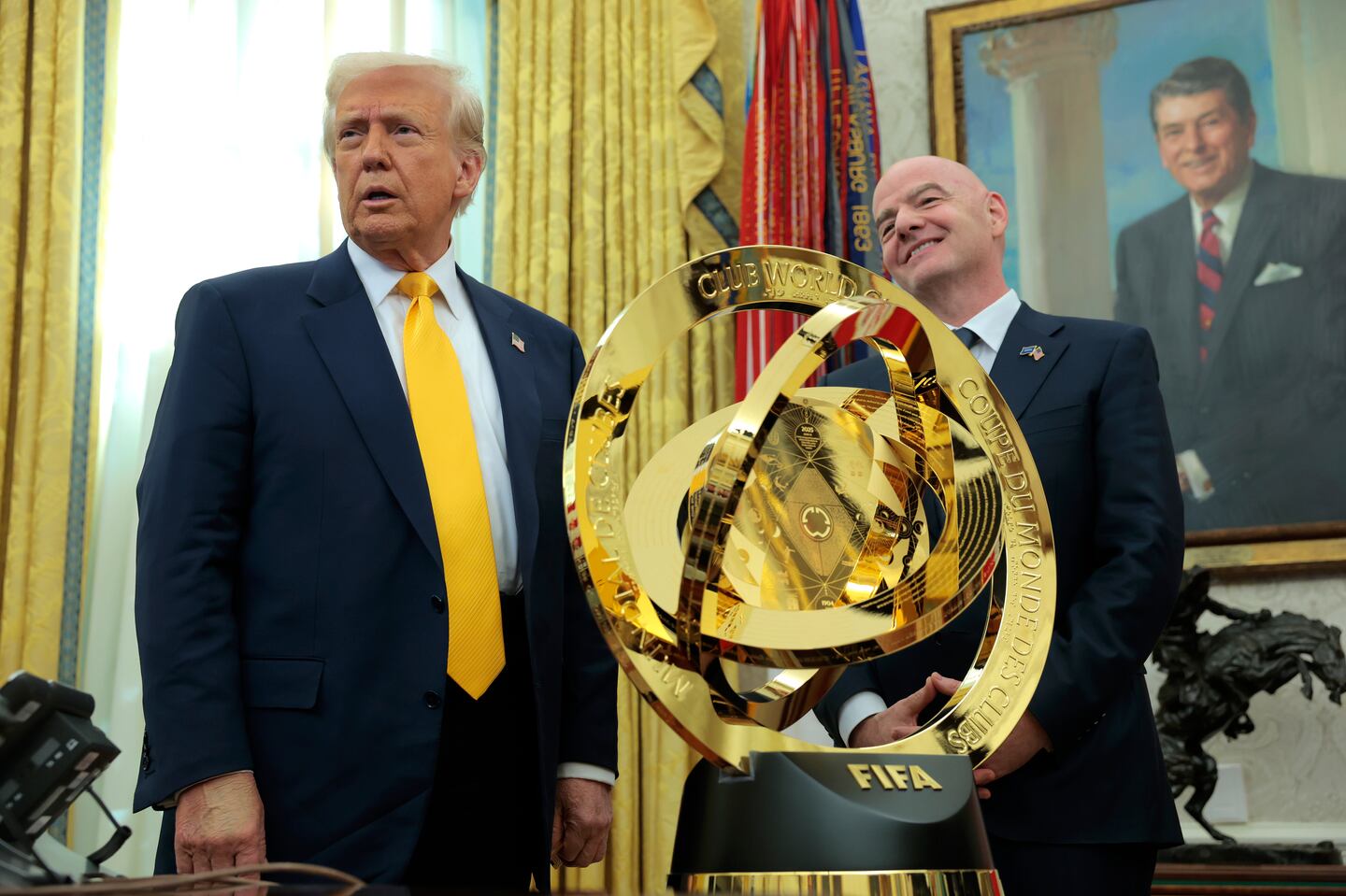 Going, Going, Gold. Trump’s Gilded White House Makeover