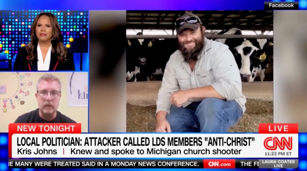 Mormon Church Shooter’s Eerie Conversation Days Before Attack Revealed
