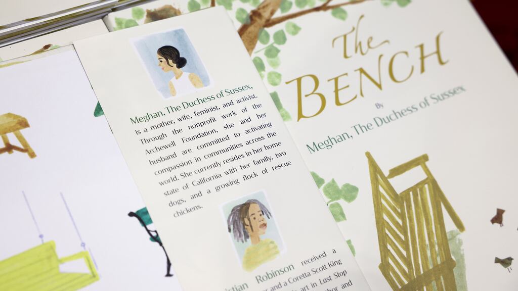 Meghan Markle’s Children’s Book, ‘The Bench,’ Is Also Her Message to ...