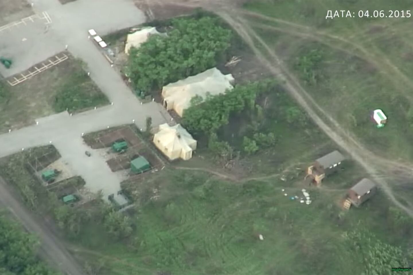 Drones Find Russian Base Inside Ukraine