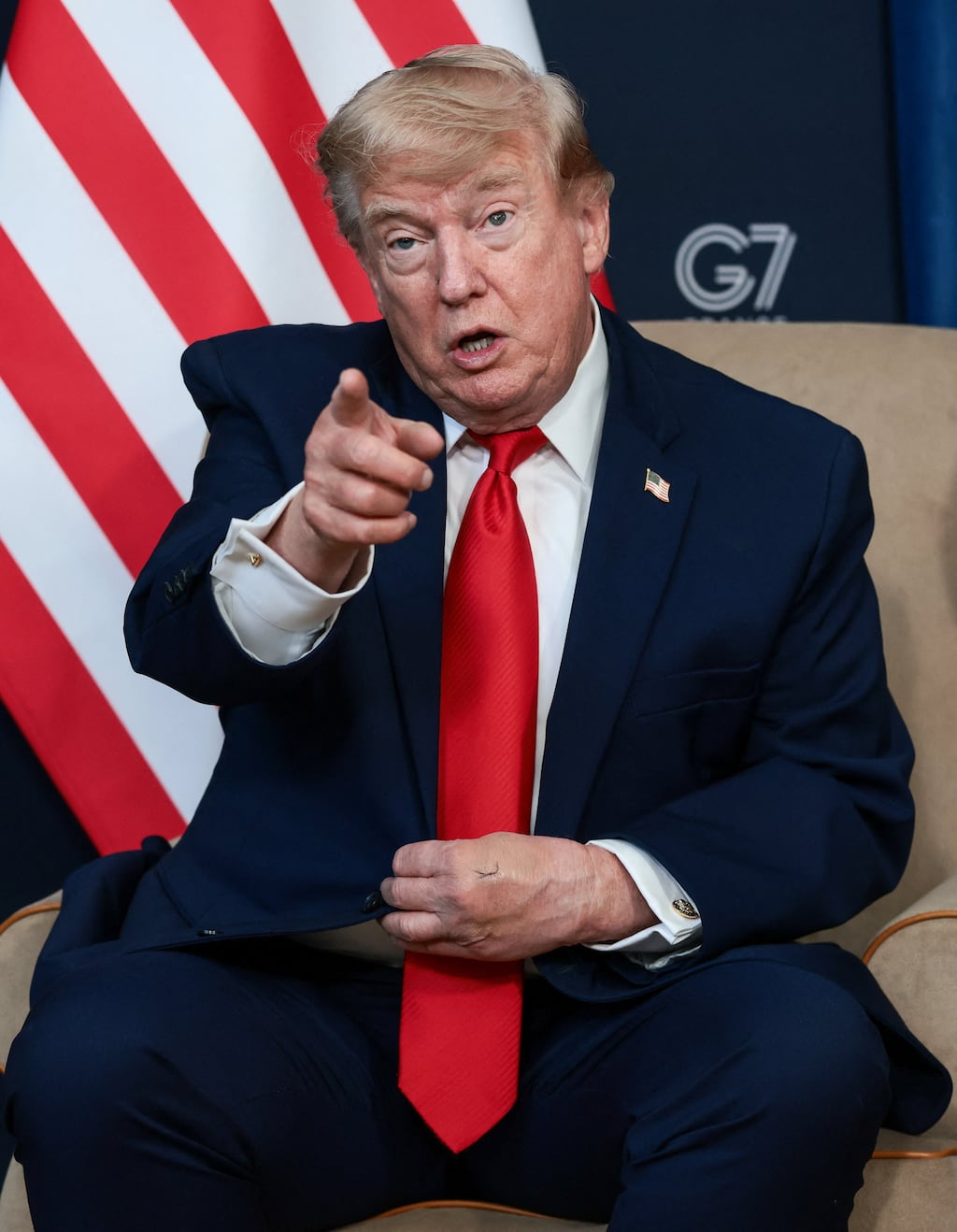 Trump, 80, Flashes Bulging Cankles at World Leaders’ Meeting