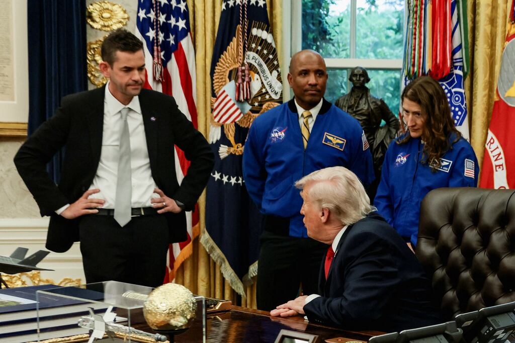 Trump, 79, Pokes Fun at NASA Chief Jared Isaacman, 43, Over His Big Ears