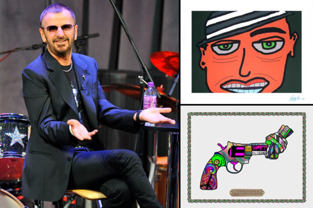 Ringo Starr, James Franco, Courtney Love & More Celebrity Artists (PHOTOS