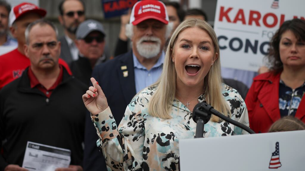 ‘Blonde Supremacy’: Meet Karoline Leavitt and Trump’s Fox-Ready Press Squad