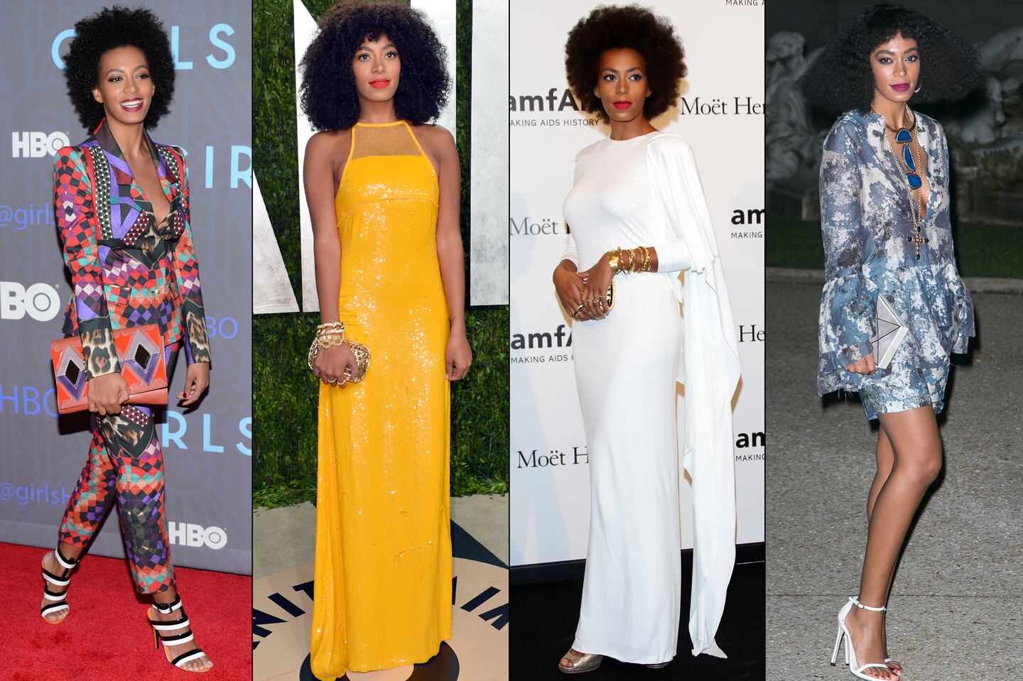 Solange Knowles Fashion Lookbook