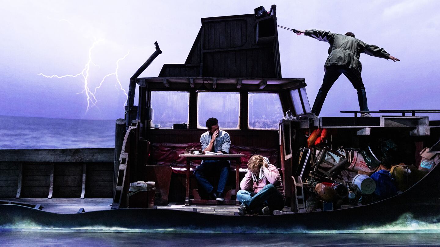 Review: ‘The Shark Is Broken’ on Broadway Takes a Very Funny Bite Out ...