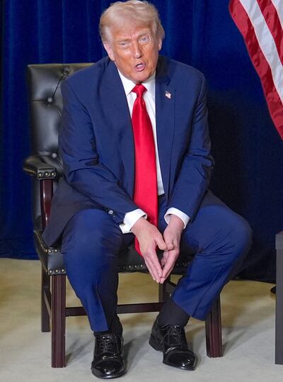 Trump, 79, Admits He'll ‘Probably’ Fall Down Stairs One Day