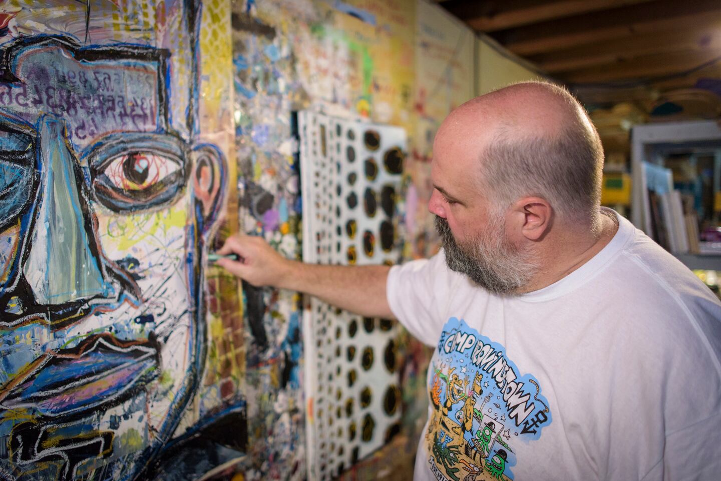 Joey Mars, King of Psychedelic Art