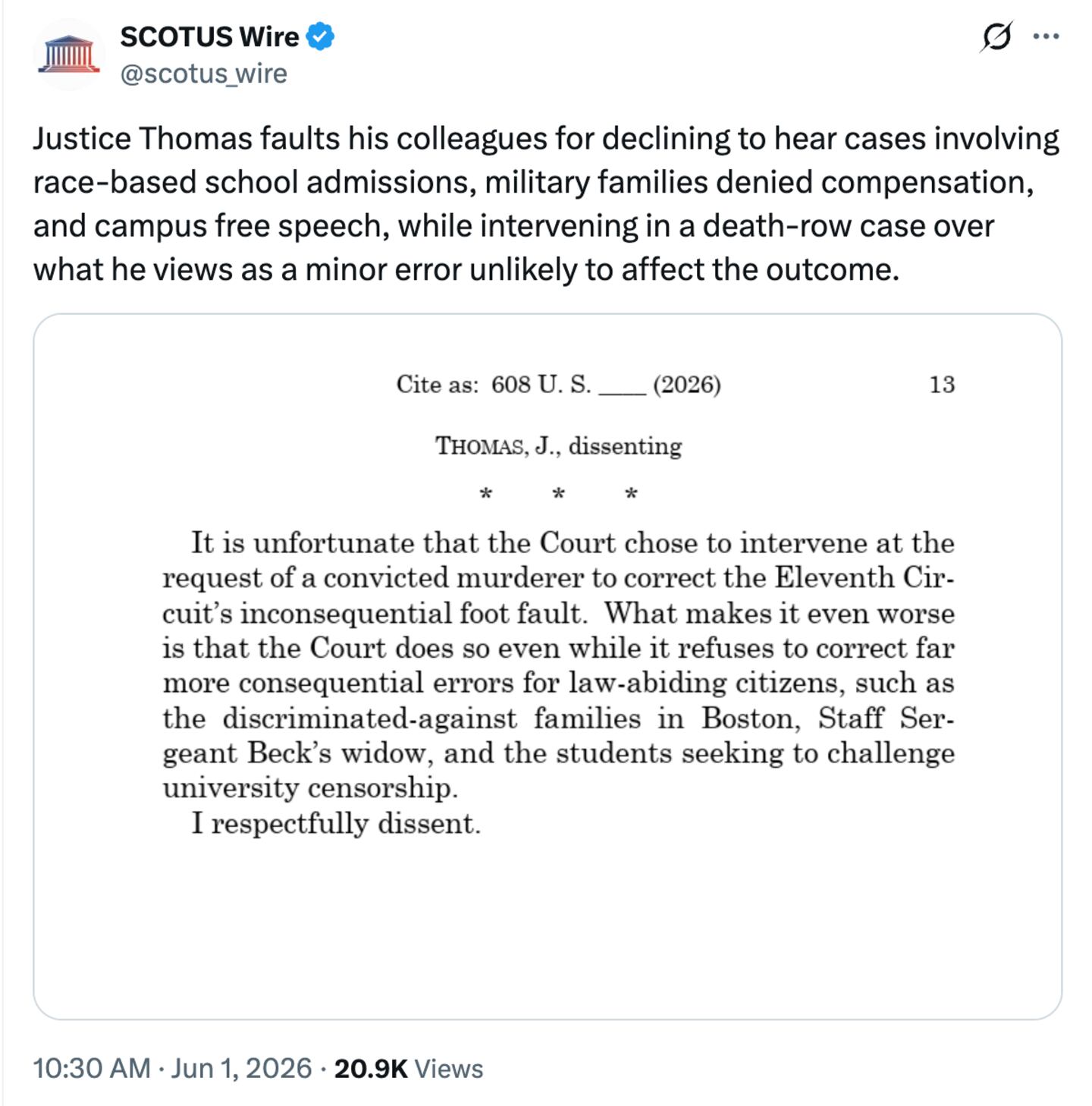 MAGA-Loving Justice Clarence Thomas Throws Epic SCOTUS Tantrum
