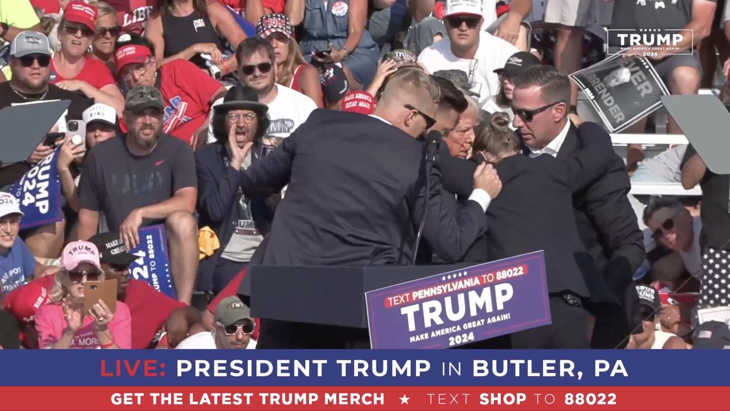 Frame-by-Frame: Video of Trump Pennsylvania Rally Shooting in Detail