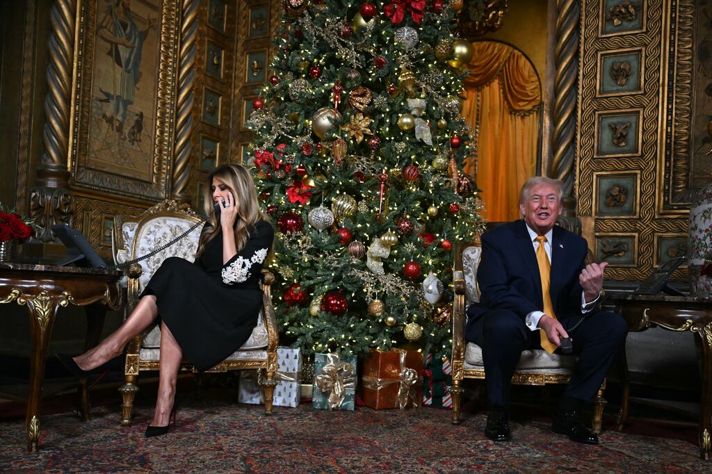Trump Endures Awkward Christmas Dinner With Father-In-Law