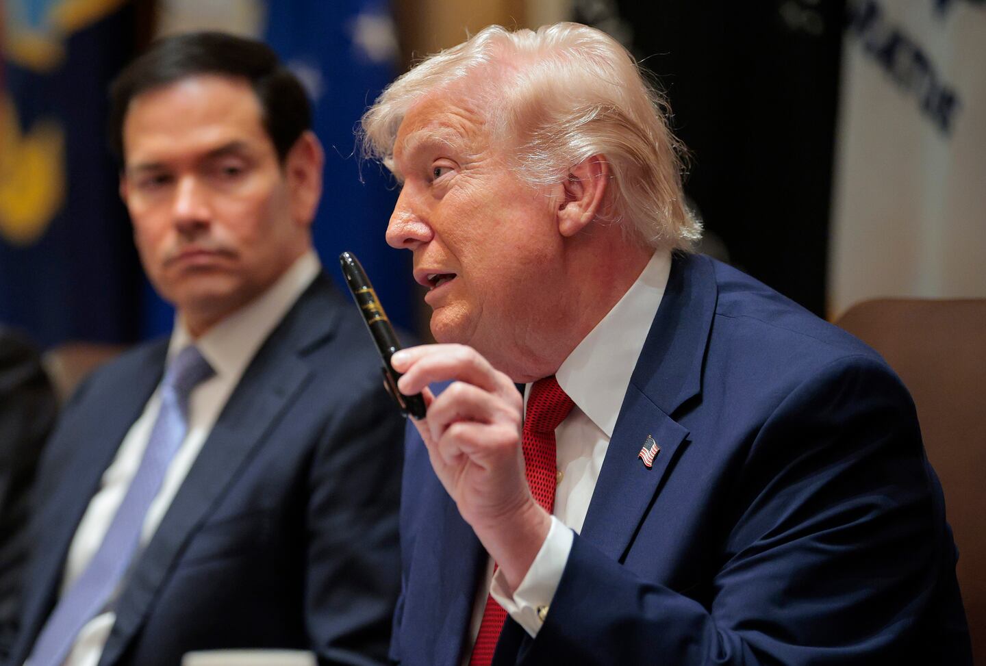 Trump, 79, Launches Unhinged Rant About His $5 White House Sharpie