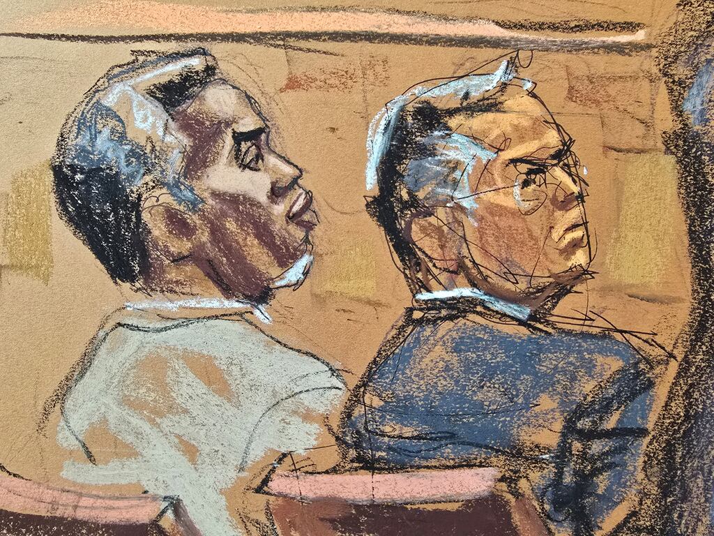 Jimmy Kimmel Mocks Diddy’s Shockingly ‘Crazy’ Courtroom Sketches
