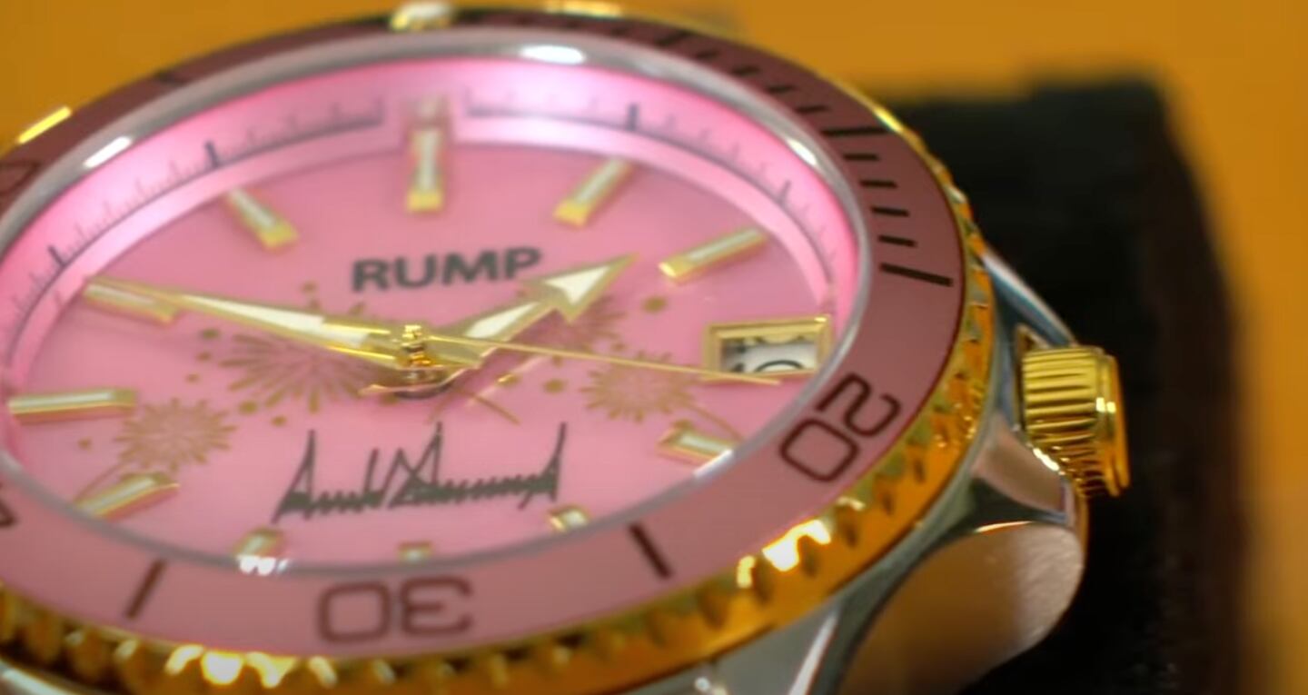 Pricey Trump-Edition Watch Ruined by Hilarious Spelling Flub