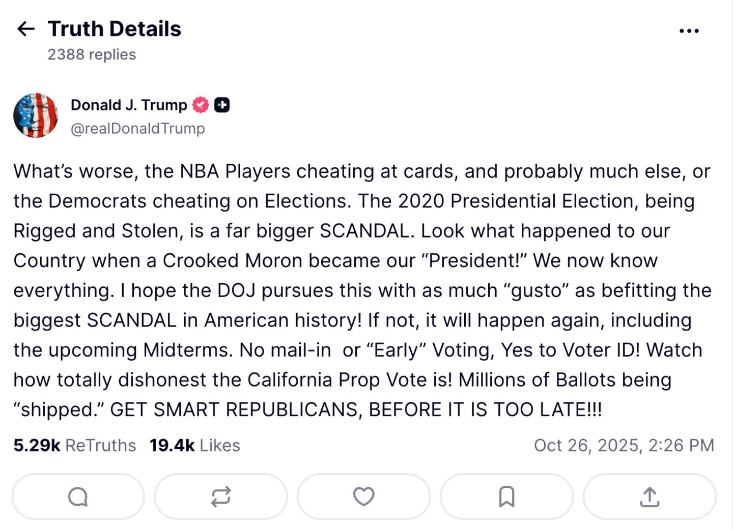 Trump Hijacks NBA Scandal to Dunk on Favorite Adversary – The Daily Beast