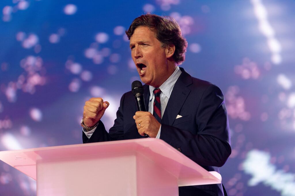 Scott Jennings Melts Down at Tucker Carlson for Being Mean About Trump