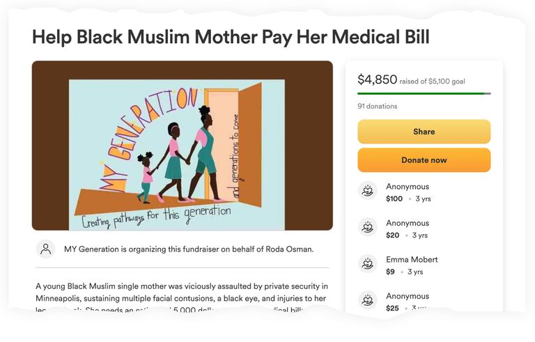 Viral ‘Brick Lady’ Roda Osman Accused of Fabricating Attack Claims for ...