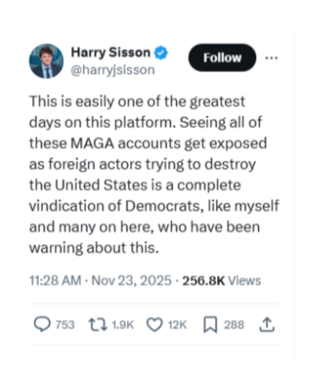 Top MAGA Influencers Accidentally Unmasked as Foreign Actors