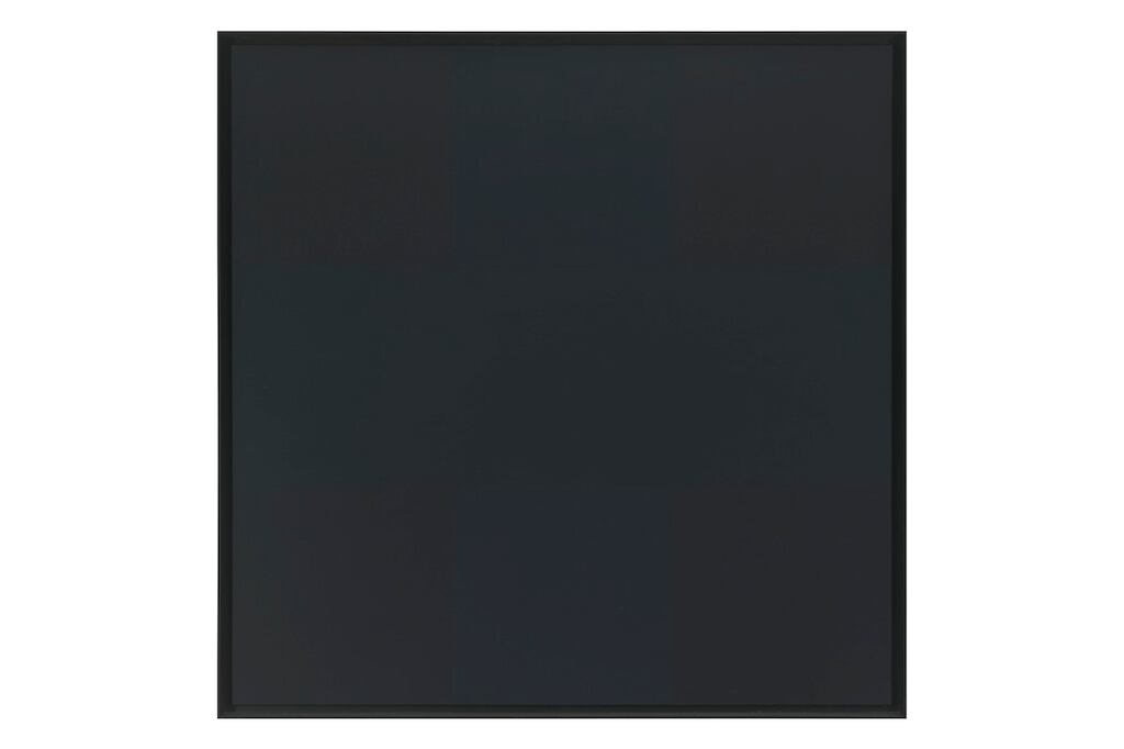 Black Paintings by Ad Reinhardt are the Daily Pic by Blake Gopnik