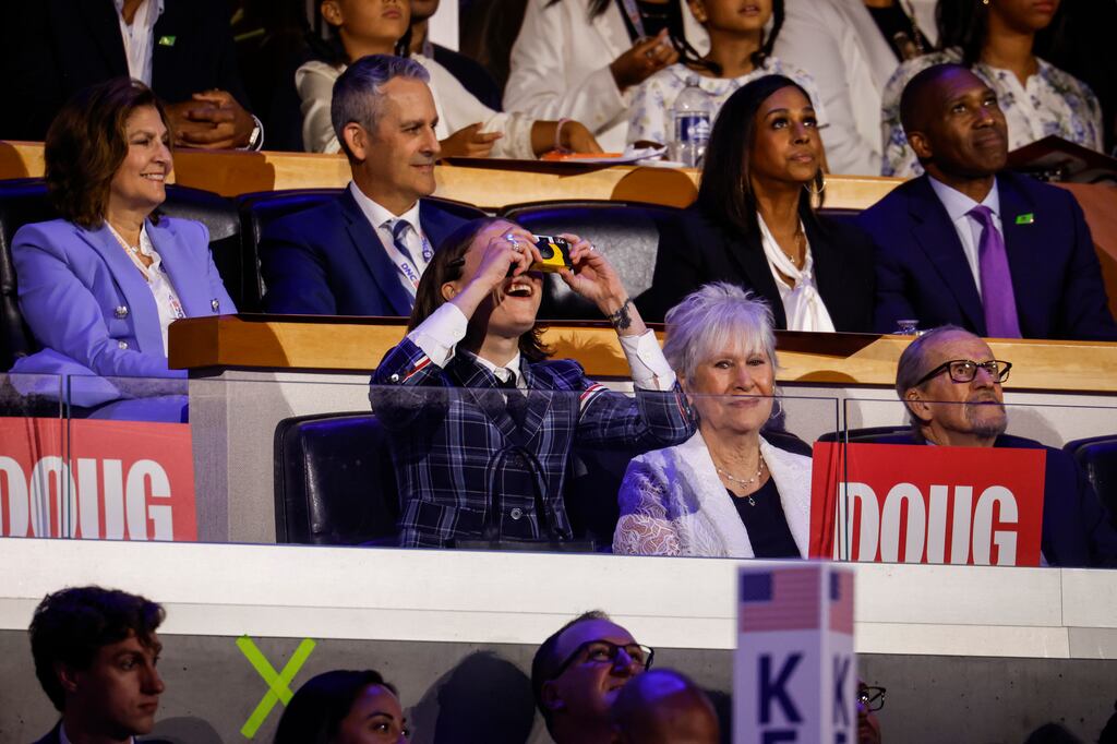 Ella Emhoff Ditches Walz-Harris Camo Hat and Goes Designer with Thom ...