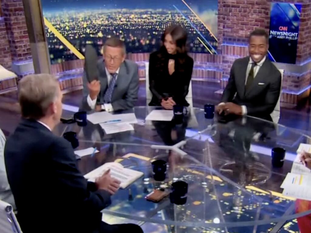 CNN Host Furiously Clashes With MAGA Panelist in Shoe-Waving Shouting ...