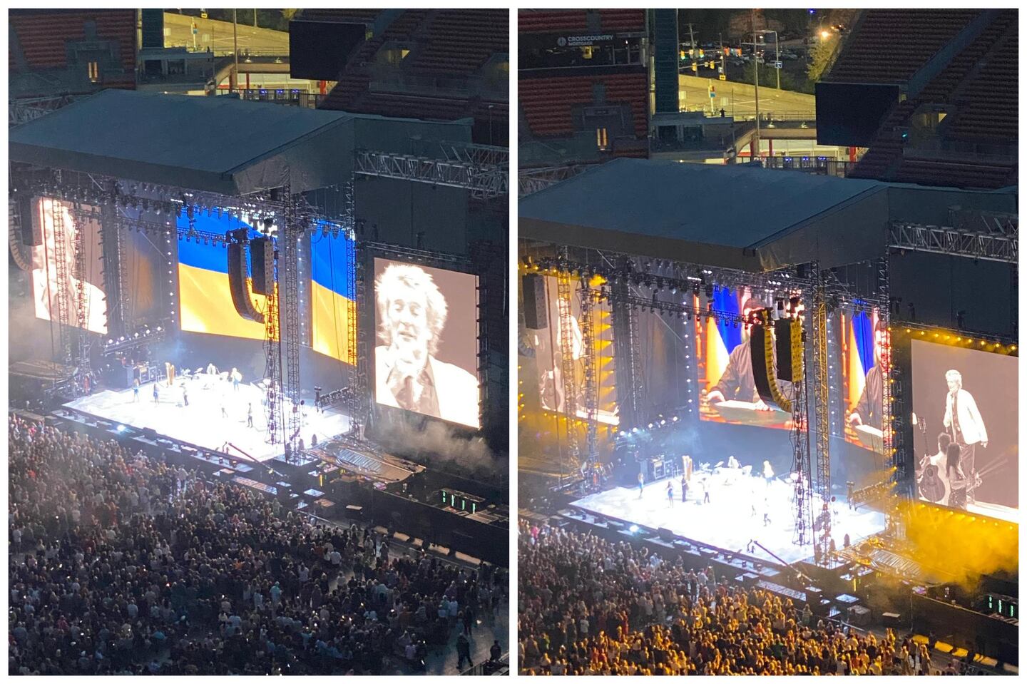 Rod Stewart Takes On Trump With Very Political Message of Support for ...