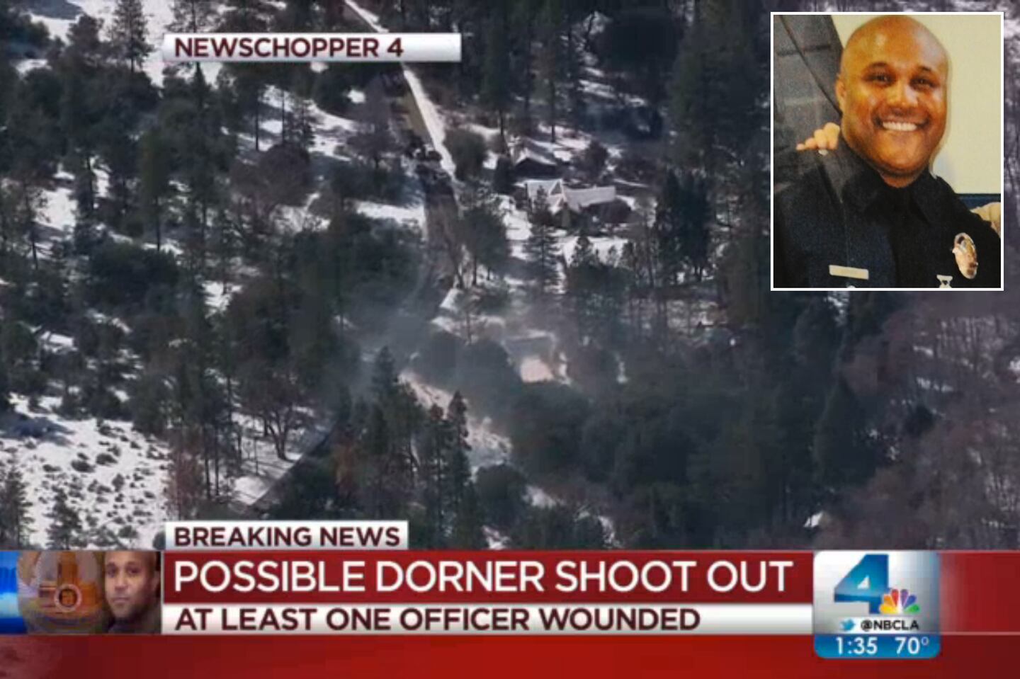 Rogue Former L.A. Cop Christopher Dorner Appears to Meet a Fiery End