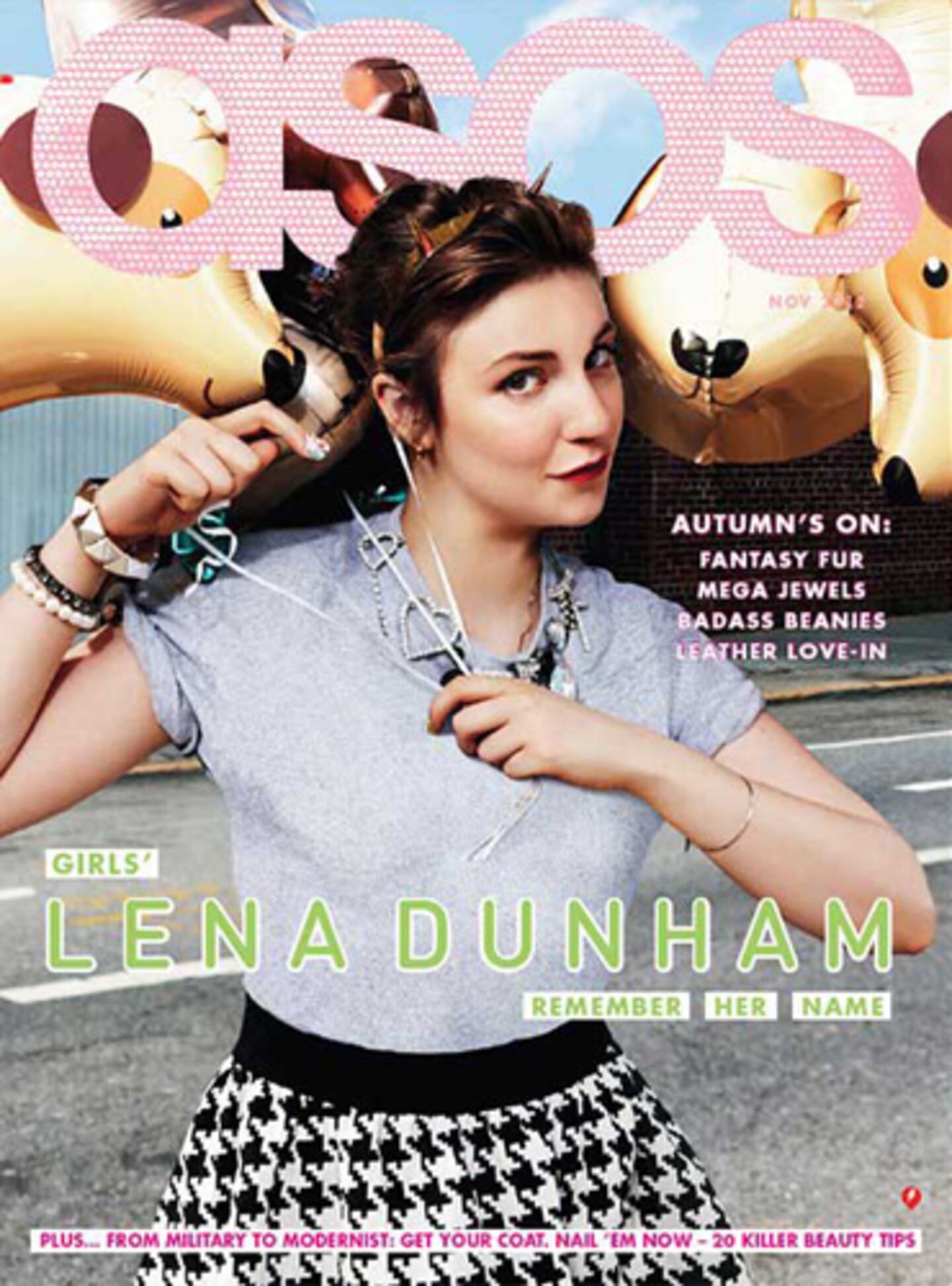 Lena Dunham's Fashion Spread; Karl Lagerfeld's Saint Laurent Jab