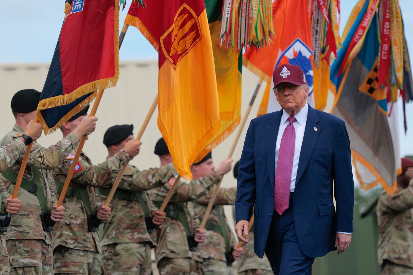 Trump Given Bad Weather News About His Birthday Tank Parade