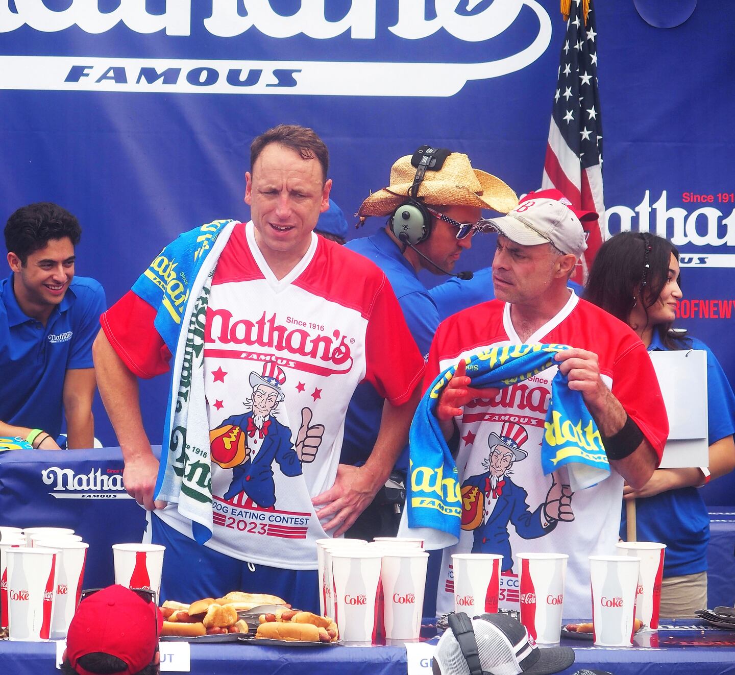 Rejoice America, We Have Two New Hot Dog Eating Champions: Patrick ...